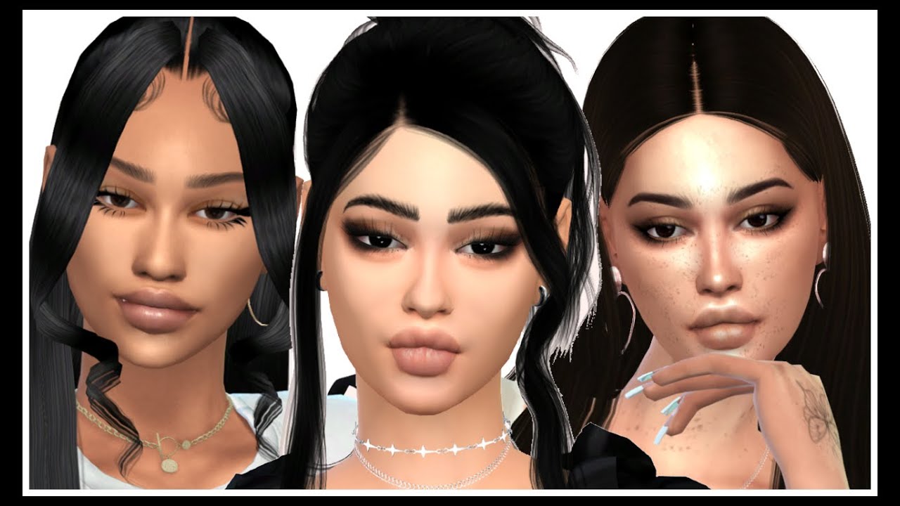 Female Sim Dump - Sims 4 CAS + CC Folder & Sims Download - YouTube