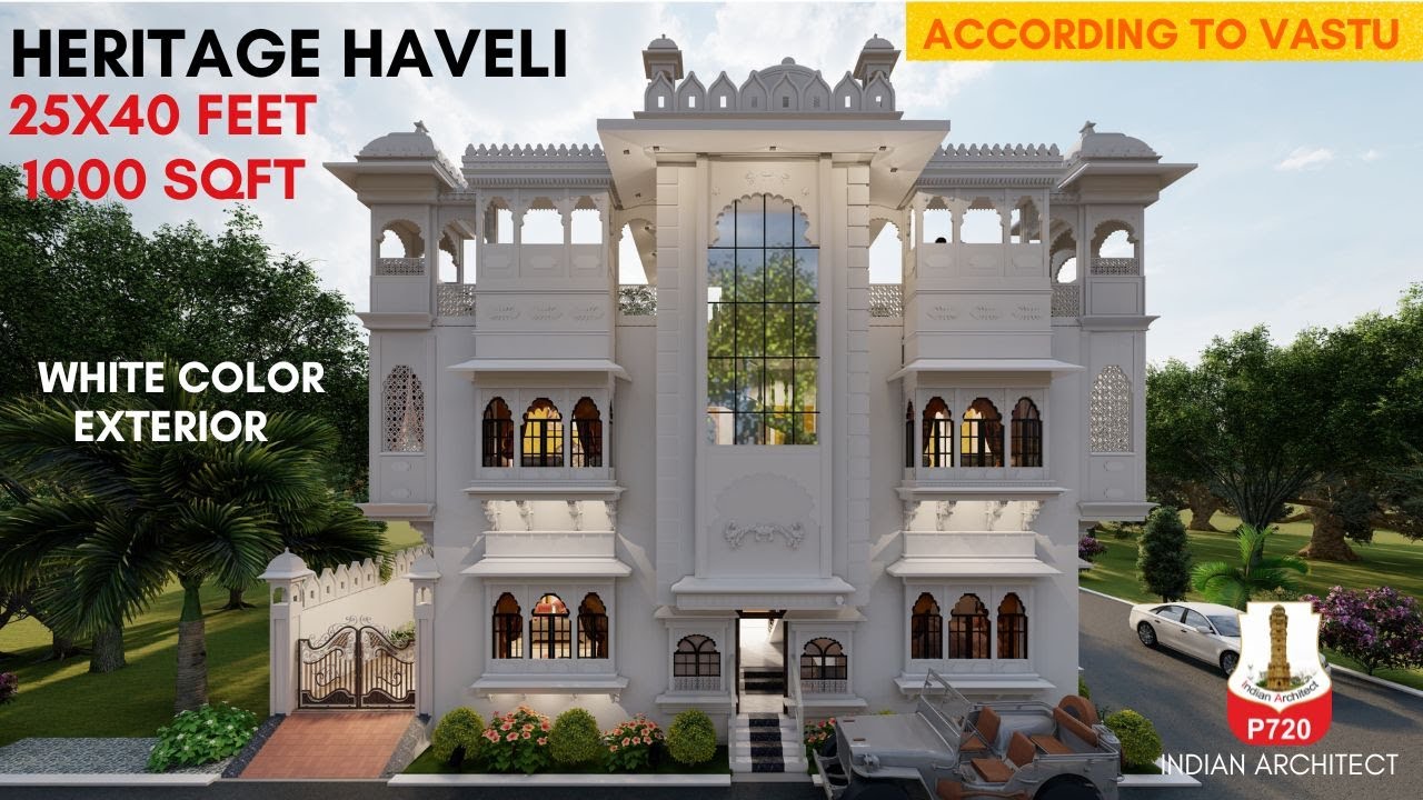 P720 /A Heritage Haveli Design In Mandsour, Madhya Pradesh | 25X50 Feet ...