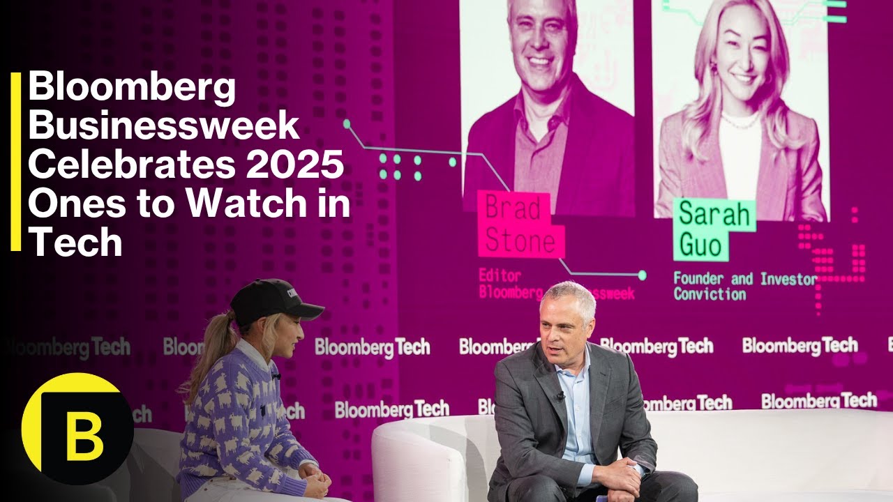 Bloomberg Businessweek Celebrates the 2025 Ones to Watch in Tech - YouTube