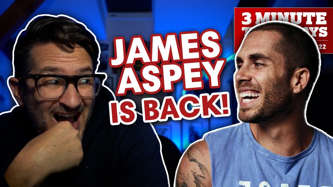 3MT: James Aspey is BACK! - YouTube