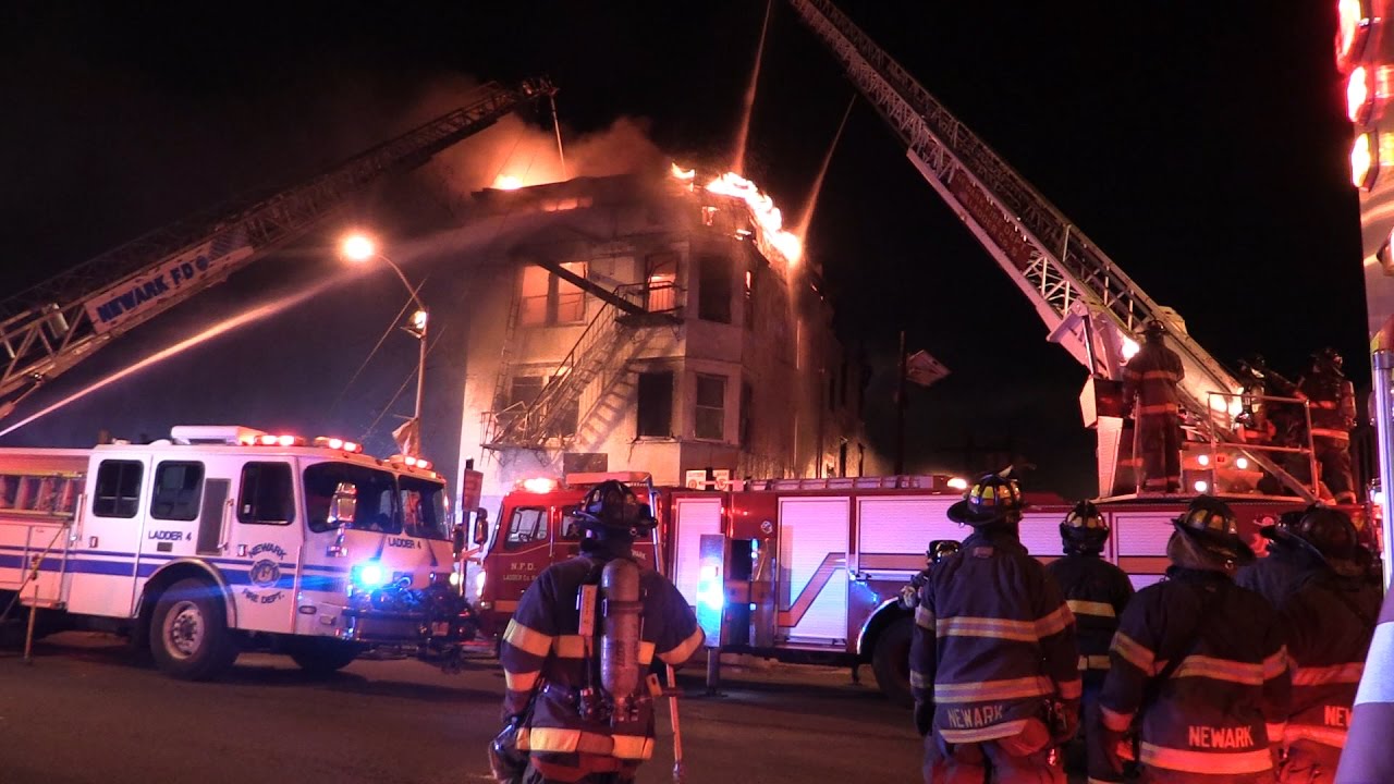 Newark NJ Fire Department 2nd Alarm Fire 212 Elizabeth Ave The American ...