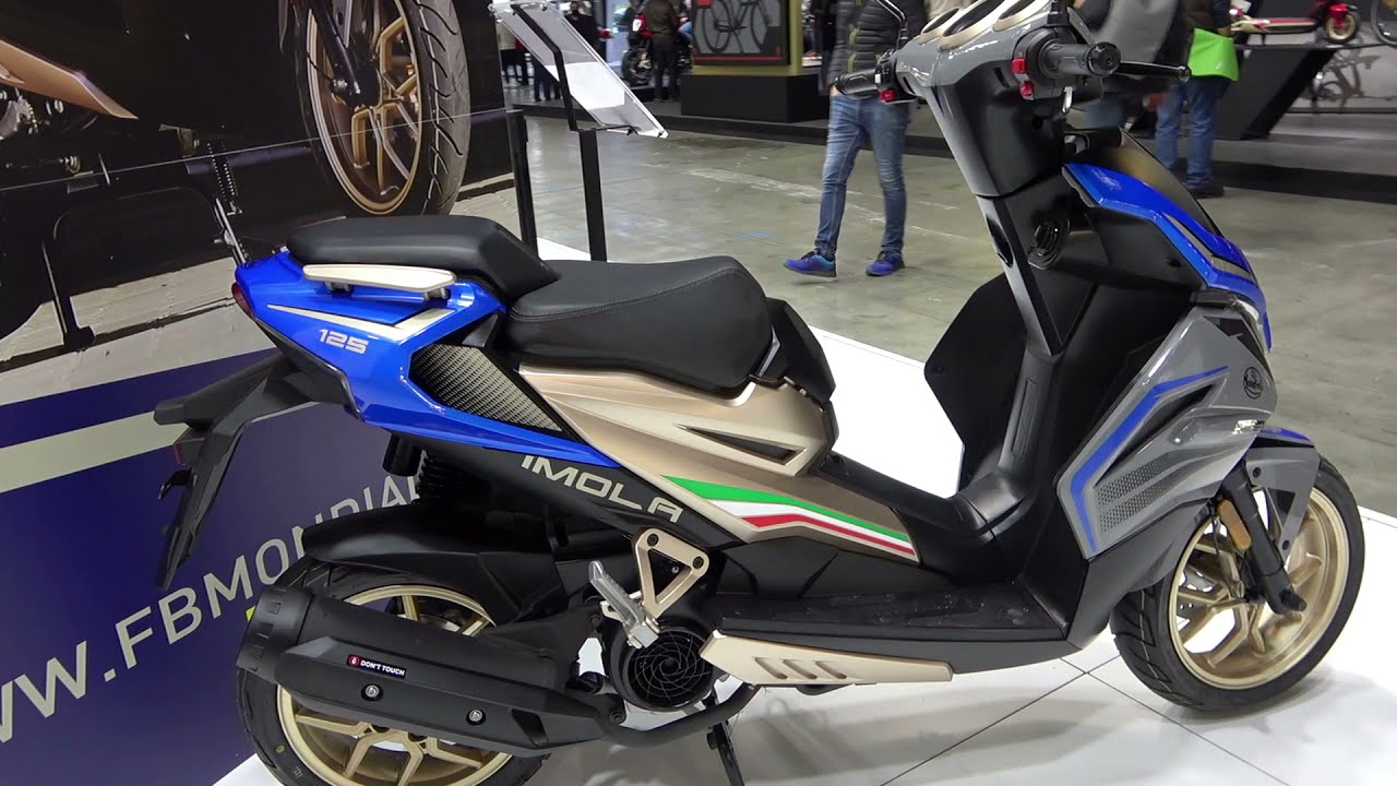 2022 FB MONDIAL IMOLA 125cc scooter walkaround - YouTube