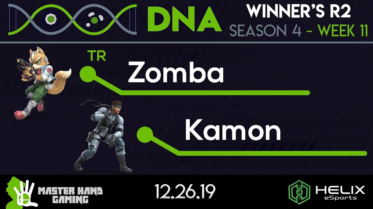 DNA S4:W11 - TR | Zomba (Fox) Vs. Kamon (Snake) - Winner's R2 - YouTube