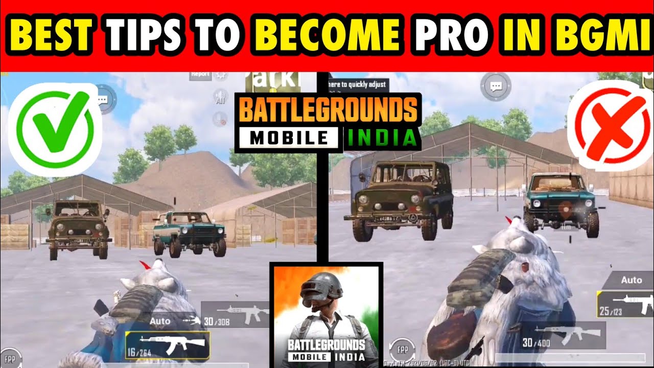 BEST TIPS WHICH MAKE YOU PRO IN BGMI। HOW TO BECOME PRO PLAYER IN PUBG ...