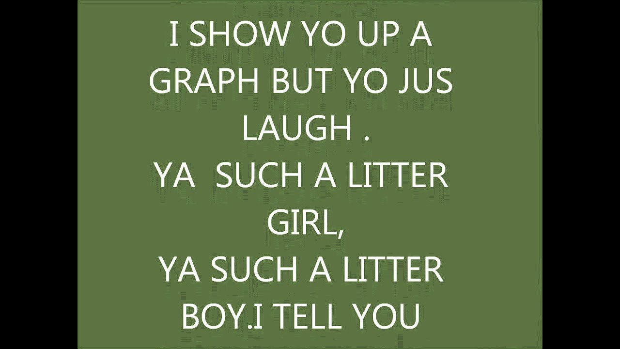 the awesome litter bug song lyrics - YouTube