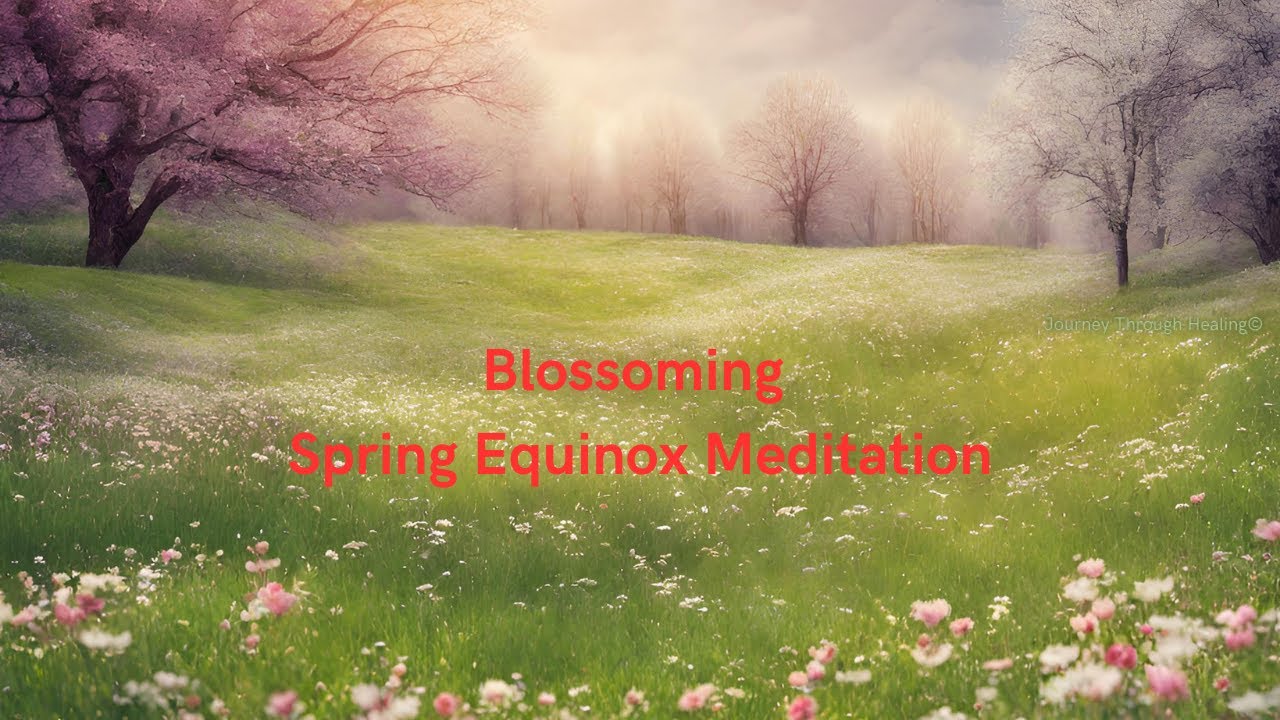 💐Blossoming-Spring Equinox meditation for renewal💐 - YouTube