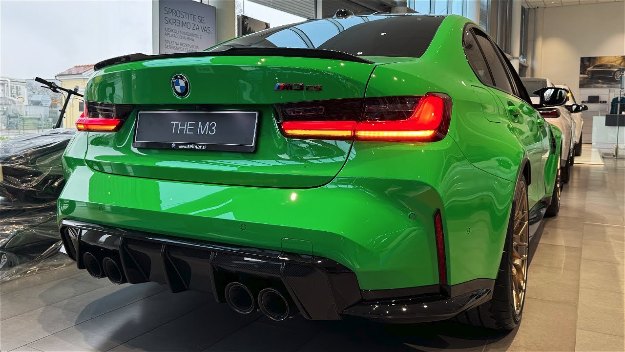 NEW BMW M3 CS 2024 - Visual review (Bmw M3 CS Individual) - YouTube