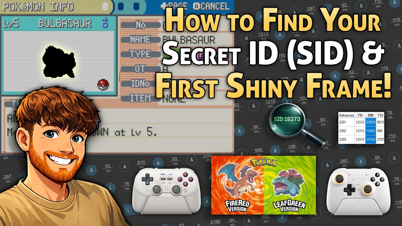How to Find Your Secret ID (SID) & First Shiny Frame (Pokémon RNG ...