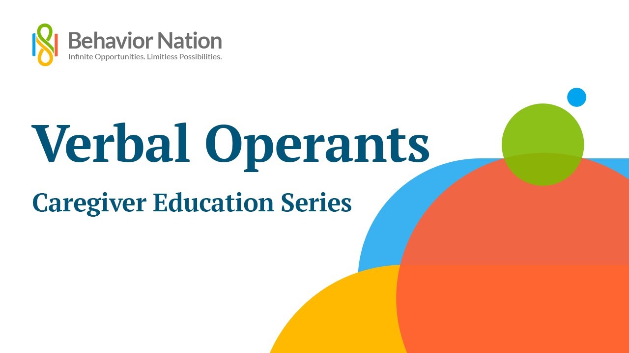 Verbal Operants - YouTube