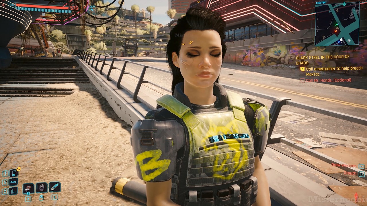 Barghest Soldiers in chaos after Hansen's end - Cyberpunk 2077 - YouTube