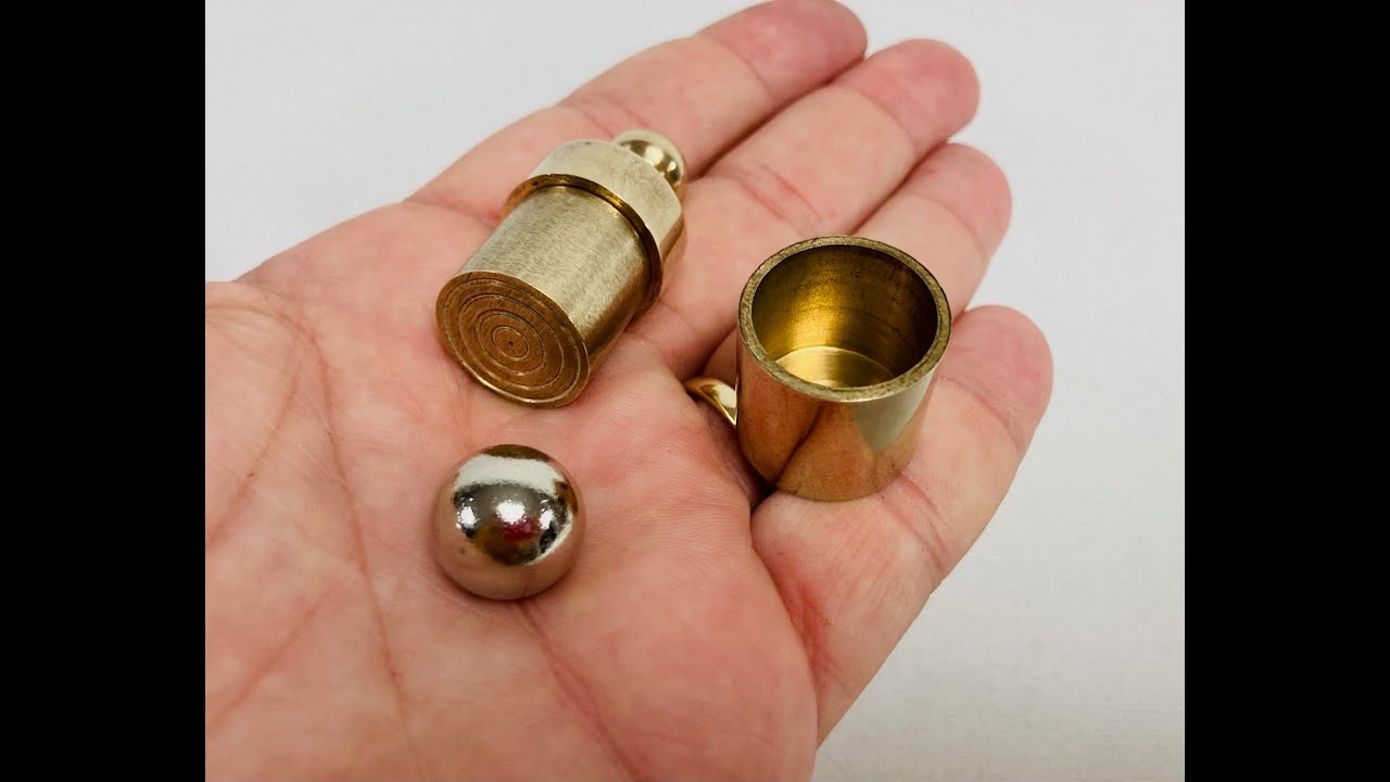 Ball thru Hand by Viking Magic Trick @dynamitemagicshop - YouTube