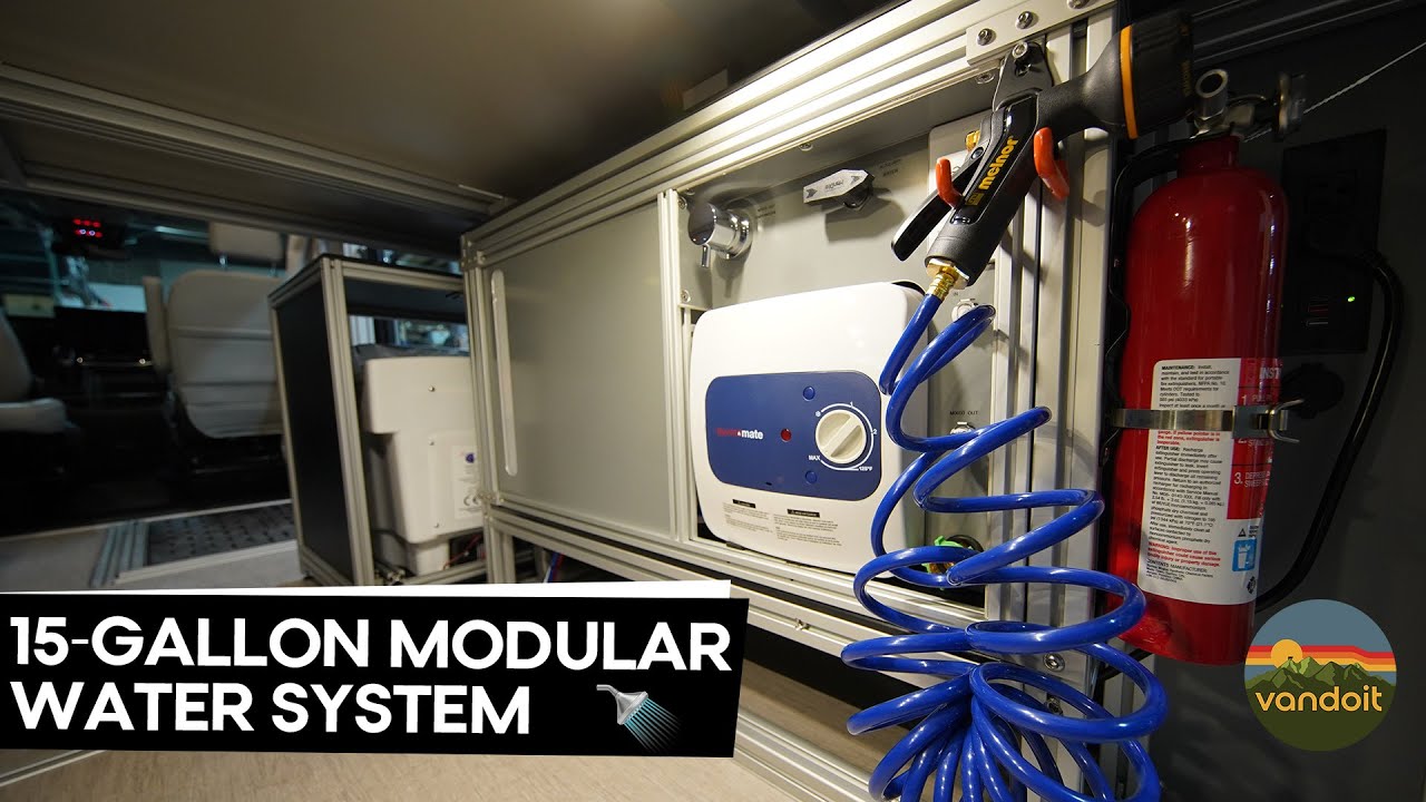 MOOV Water System: This Van Water System Does It All 💧 Kitchen, Hot ...