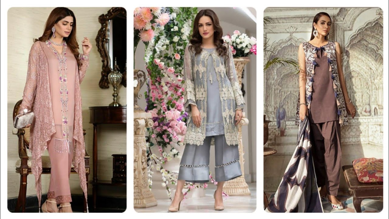 Front Open double shirt design @fashionandstylewithshazo8717 - YouTube