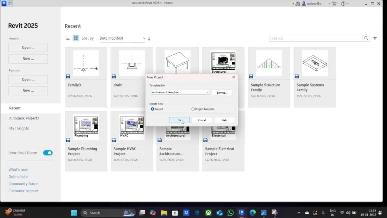 Revit learning || Starting from initial level || Start from New project || Unit setup from Revit ...