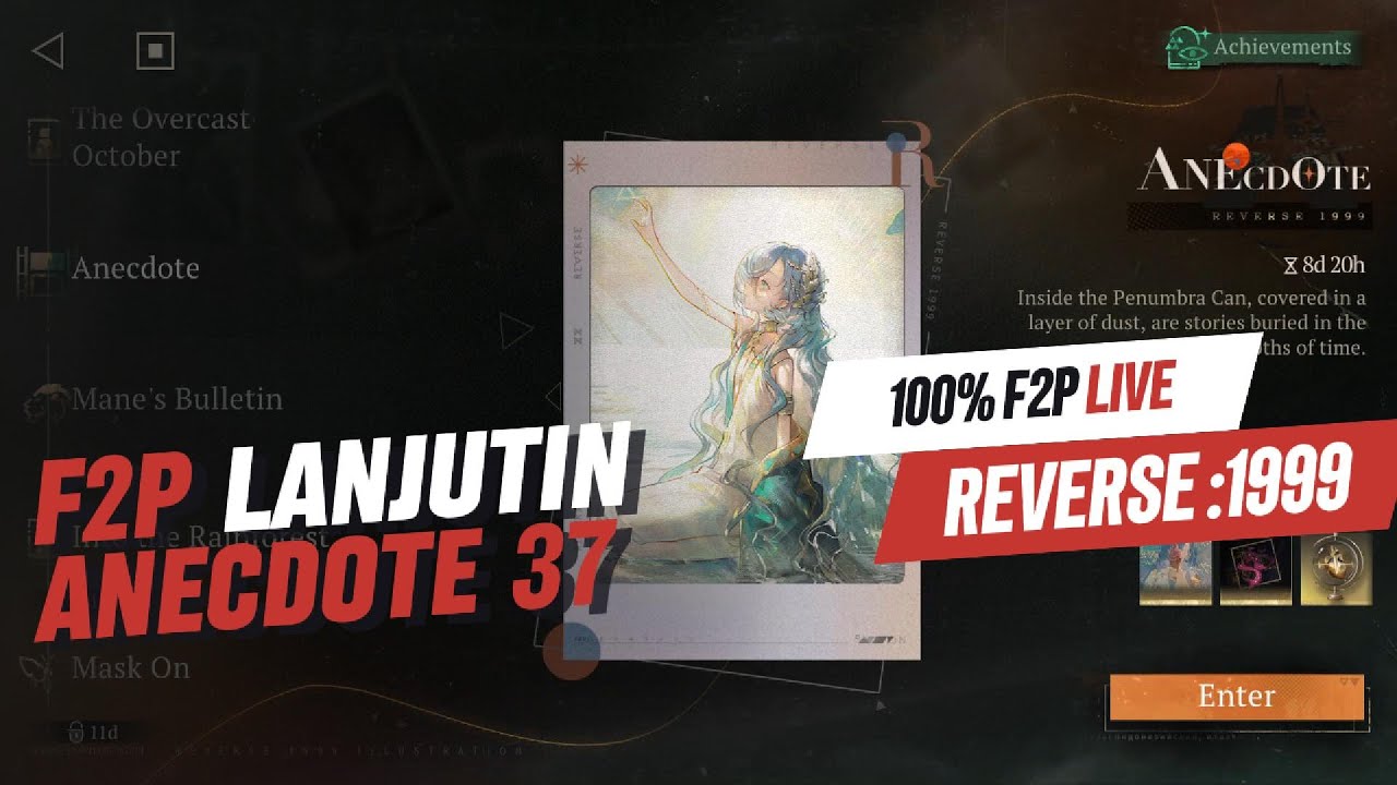 Nikmatin cerita Anecdote 37 di Reverse:1999 Part2 #reverse1999gameplay - YouTube