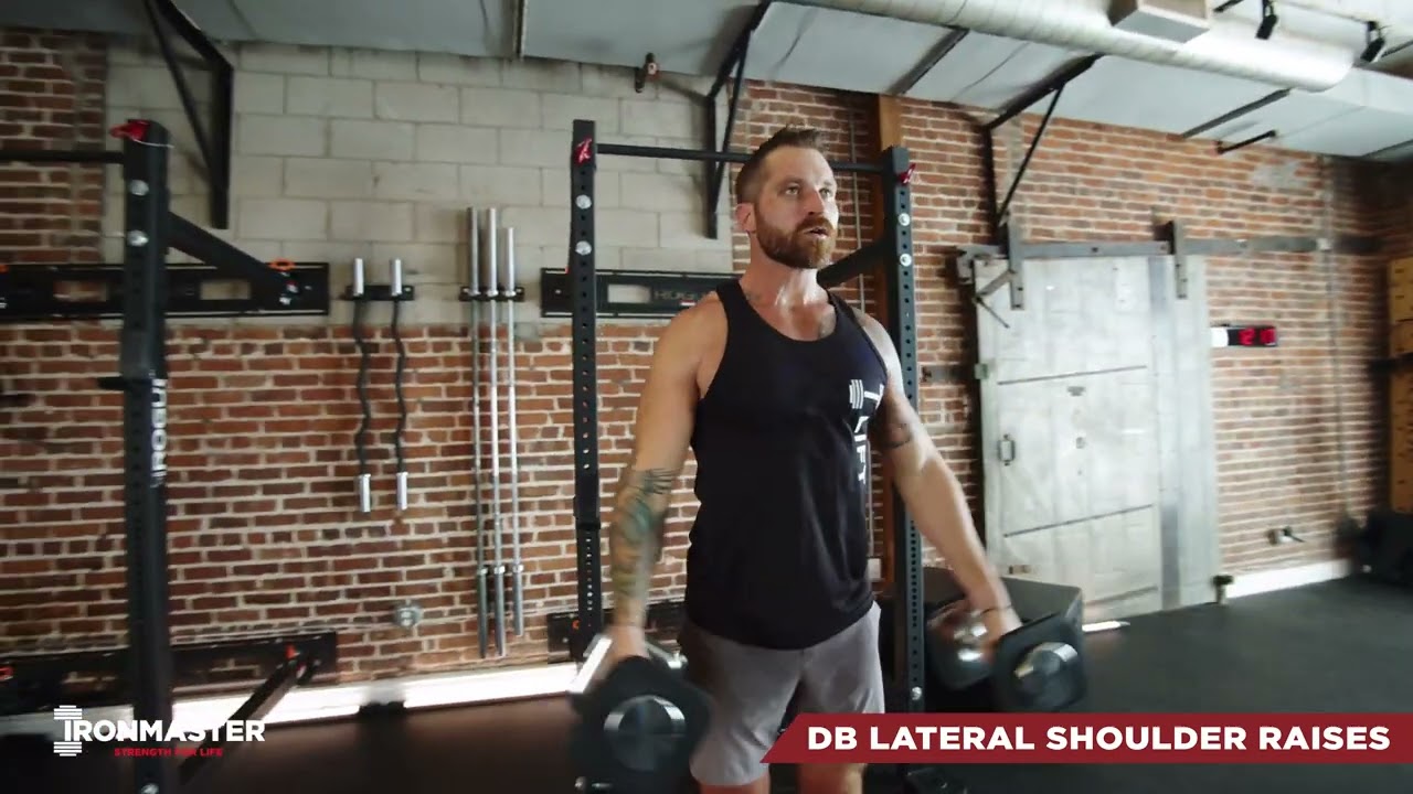 Dumbbell Lateral Shoulder Raises Tutorial - YouTube