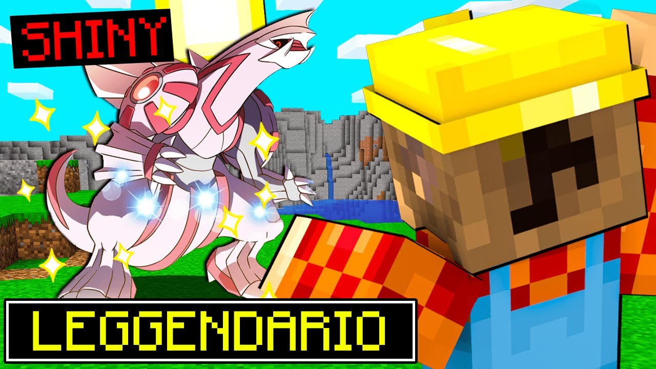 IL PRIMO POKEMON LEGGENDARIO SHINY SU MINECRAFT! - Pixelcraft Ep.11 ...