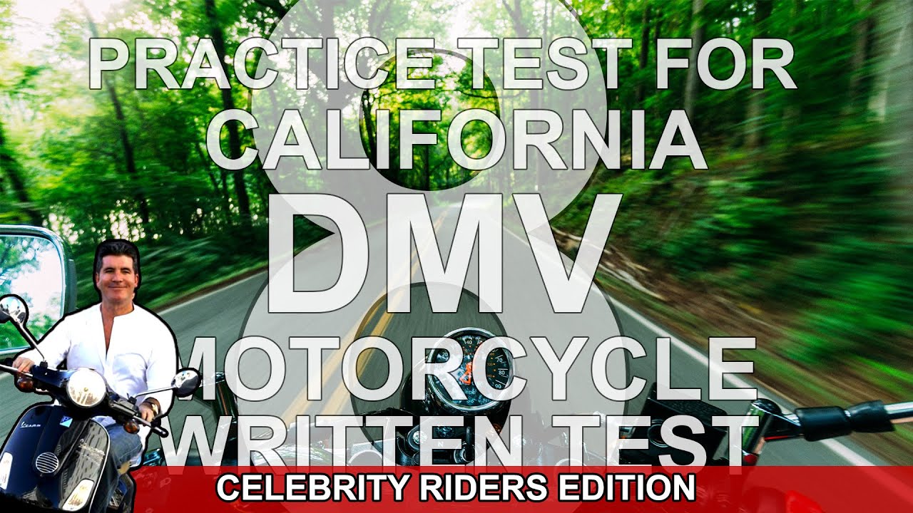 Ace Your California DMV Motorcycle Written Permit Test - Part 8 ...