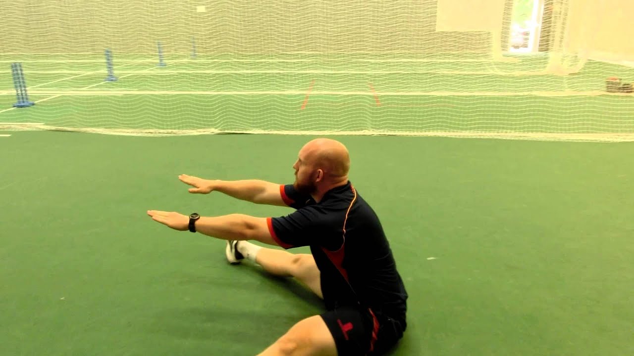 Roll over into V Sit - YouTube