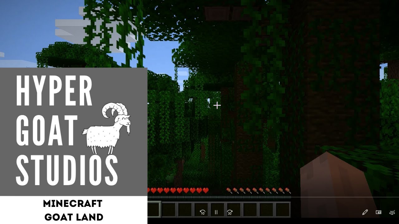 Minecraft Goat Land: Building the Foundations {Hyper Goat Studios ...