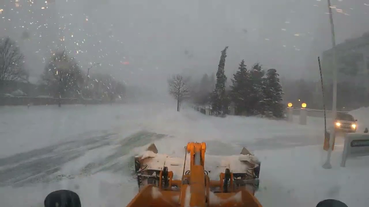 Snow Plowing 50-60 cm of Snow! | Toronto, Canada | GOPRO TIMELAPSE ...