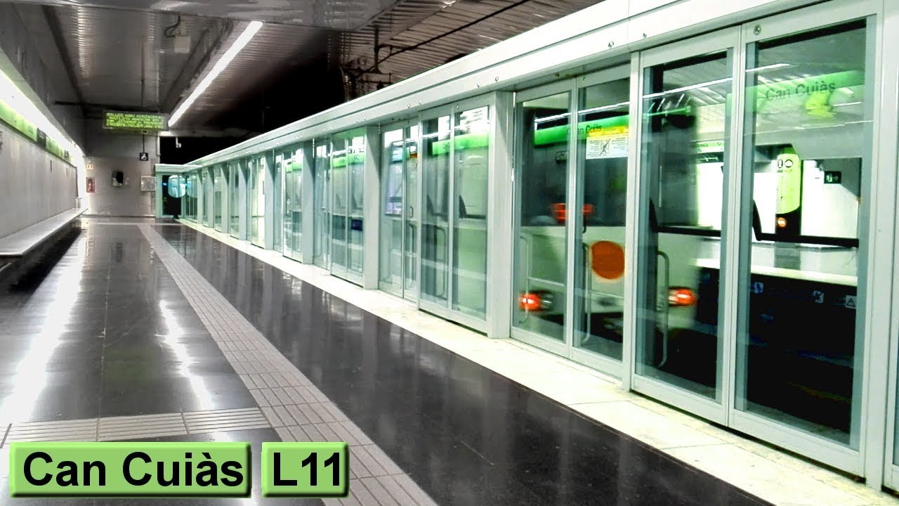 Can Cuiàs L11 : Metro de Barcelona ( TMB 500 ) - YouTube