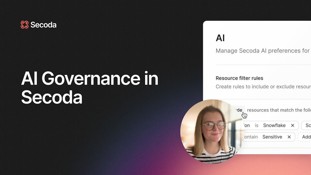 AI Governance in Secoda | Secoda AI - YouTube