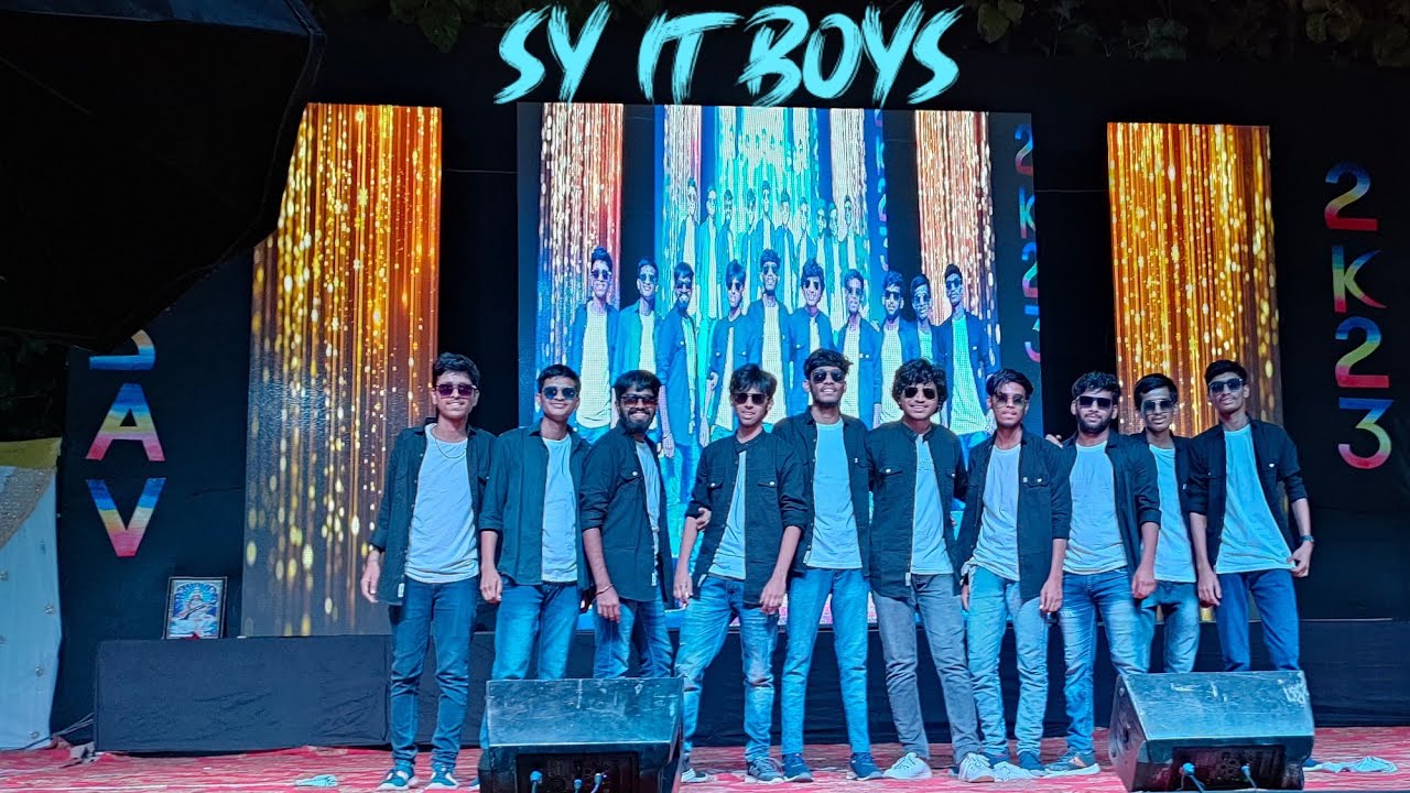 The SY IT Boys Dance || Utsav 2k23 SGGS - YouTube