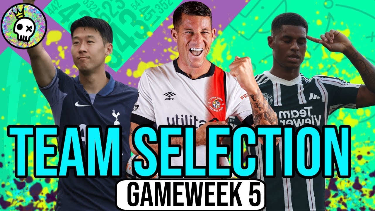 Gameweek 5 TEAM SELECTION | Top Picks and Transfer Tips | Fantasy ...