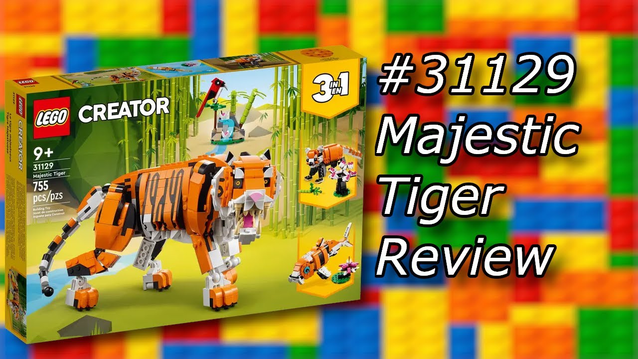 LEGO Set 31129 Majestic ButtholeTiger Review - Unleash Your Inner ...