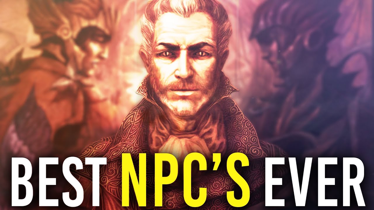 The Elder Scrolls - 5 of the Best NPC's EVER! - YouTube