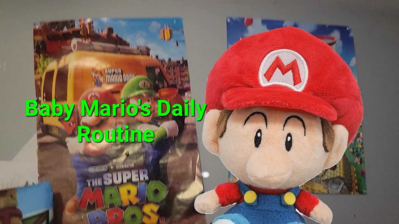 Baby Mario's Daily Routine - YouTube