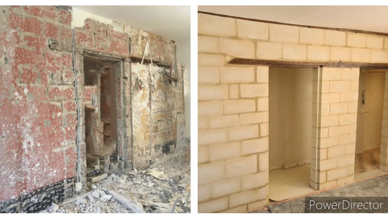 Rénover des pierres de tuffeau - YouTube