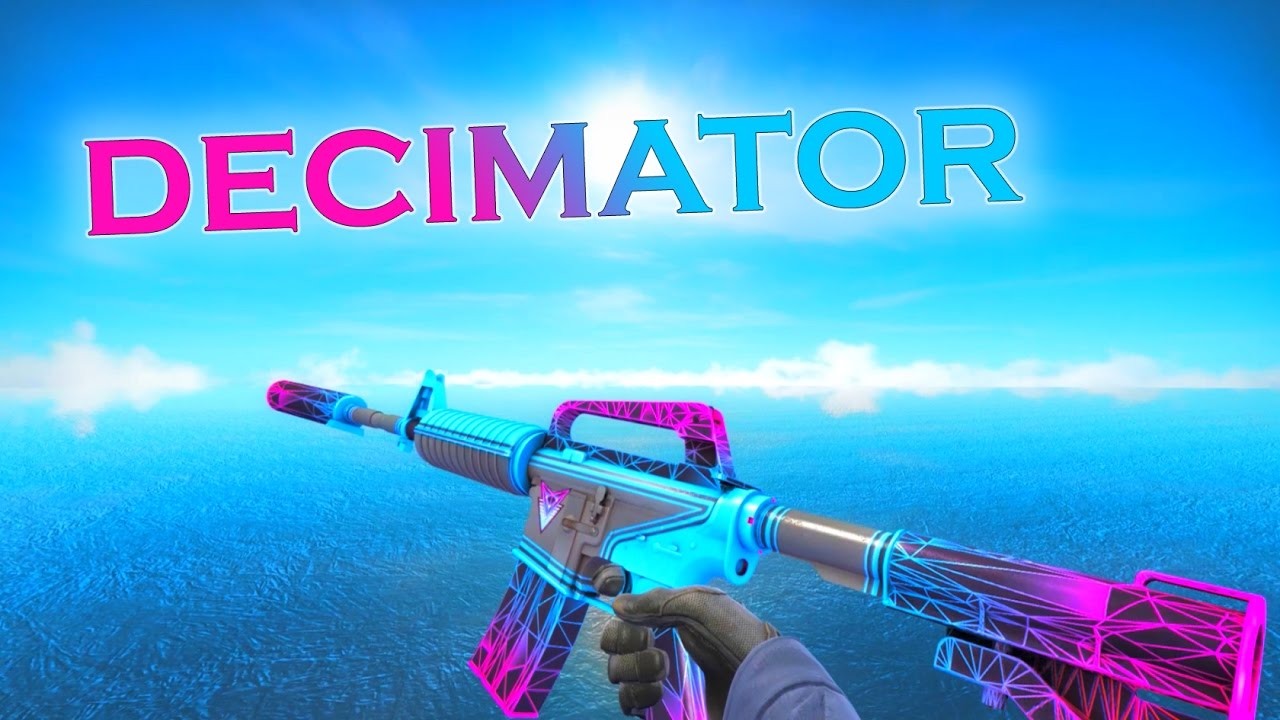 CS:GO - M4A1-S | Decimator SHOWCASE + GAMEPLAY - YouTube