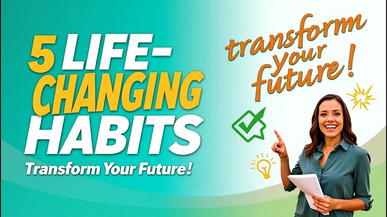 5 Life-Changing Habits That Will Transform Your Future - YouTube