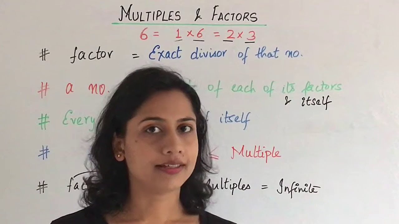IMPORTANT Properties of Multiples and Factors? - YouTube