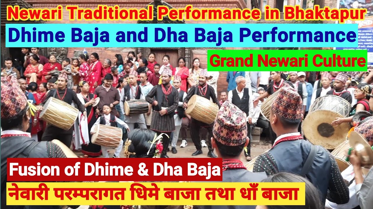 Dhime Baja | Powerful Rhythms | Dhime Baja & Dha Baja | Epic Newari ...