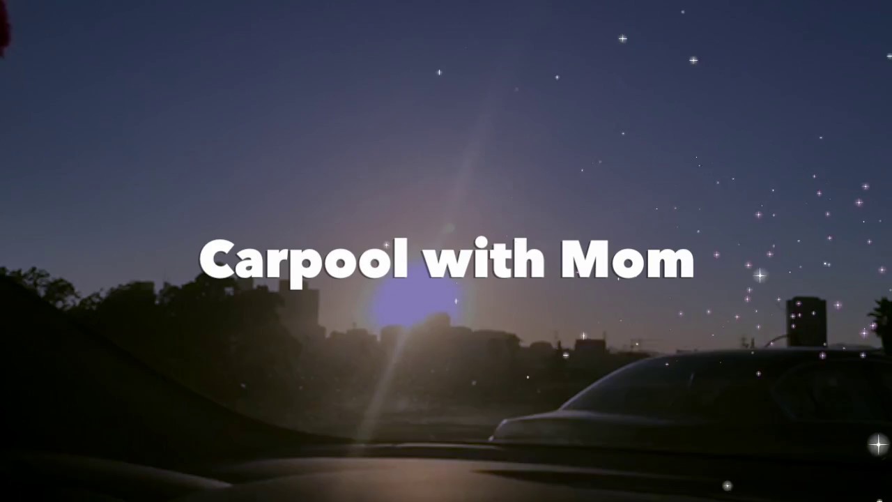 Carpool with Mom - YouTube