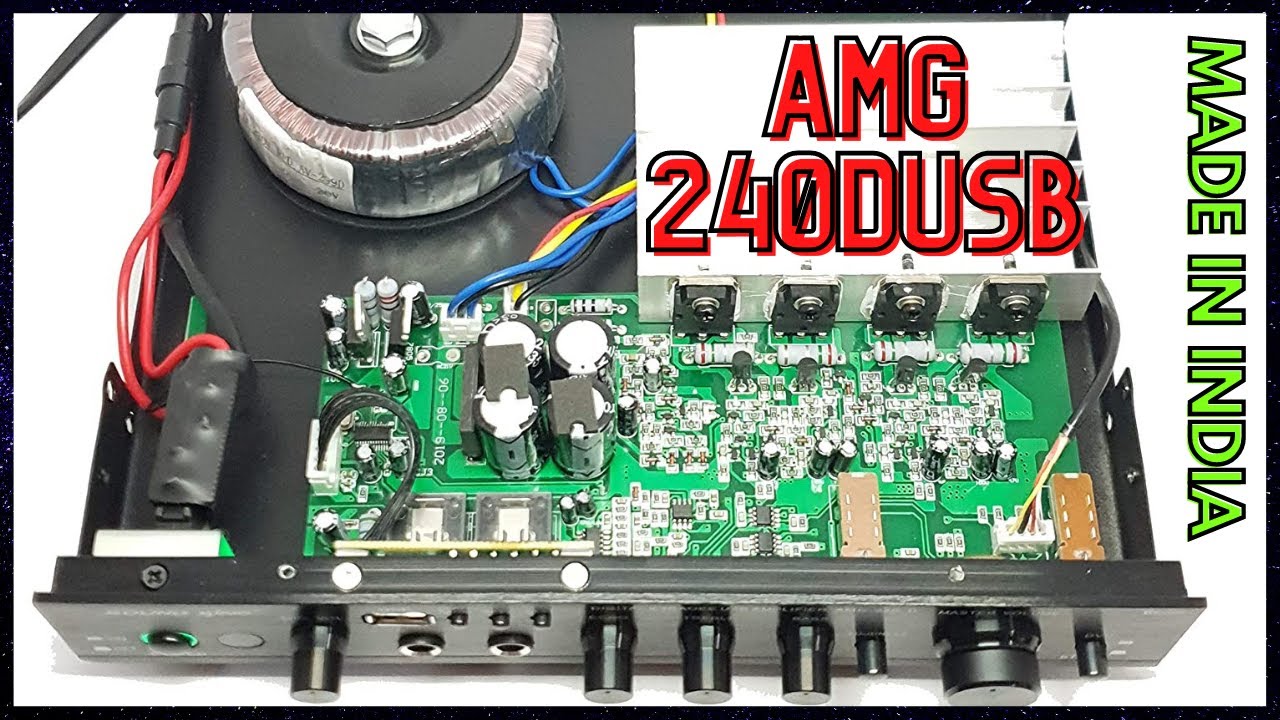 AMG AUDIO II AMG-240DUSB II HIFI AUDIO SYSTEM II BUDGET Friendly System ...