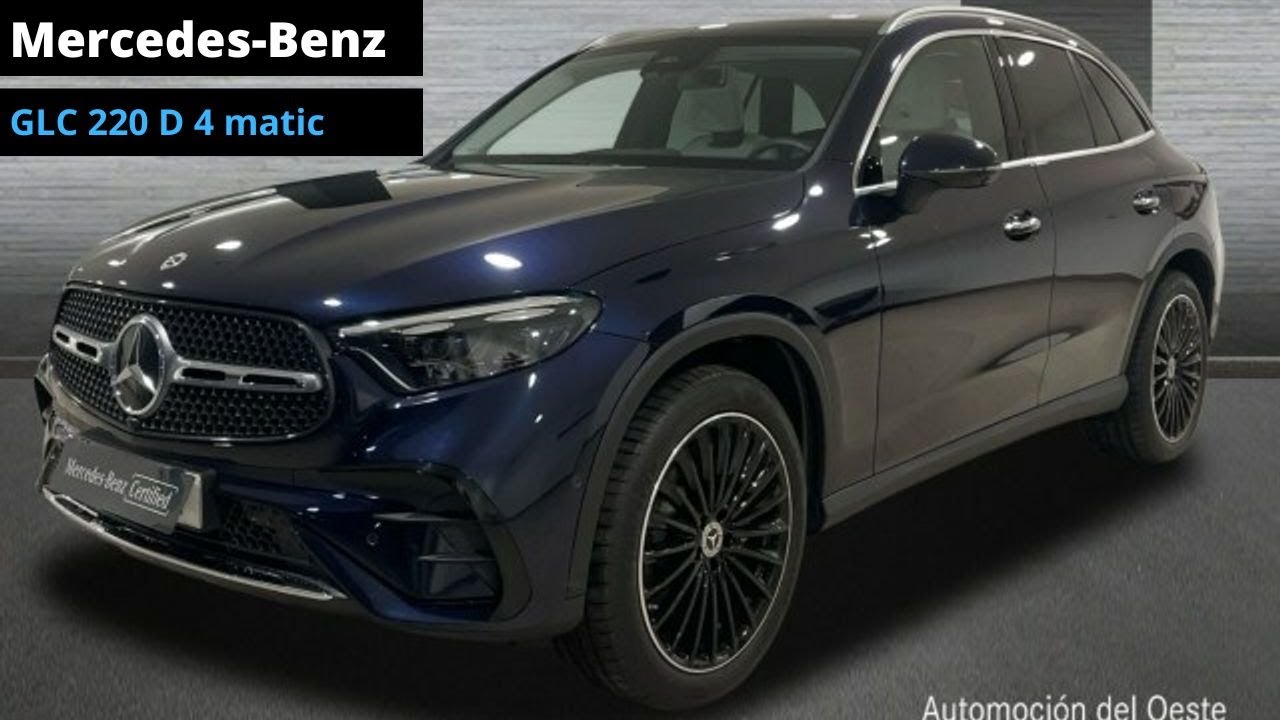 🌟 Explora la Elegancia y Potencia del Mercedes-Benz GLC 220 D 4MATIC ...