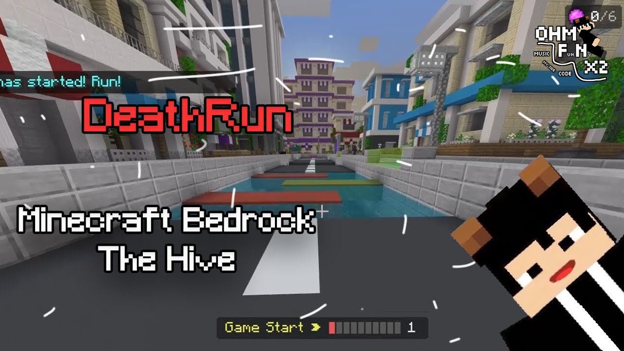 เล่น Minecraft The Hive DeathRun - YouTube