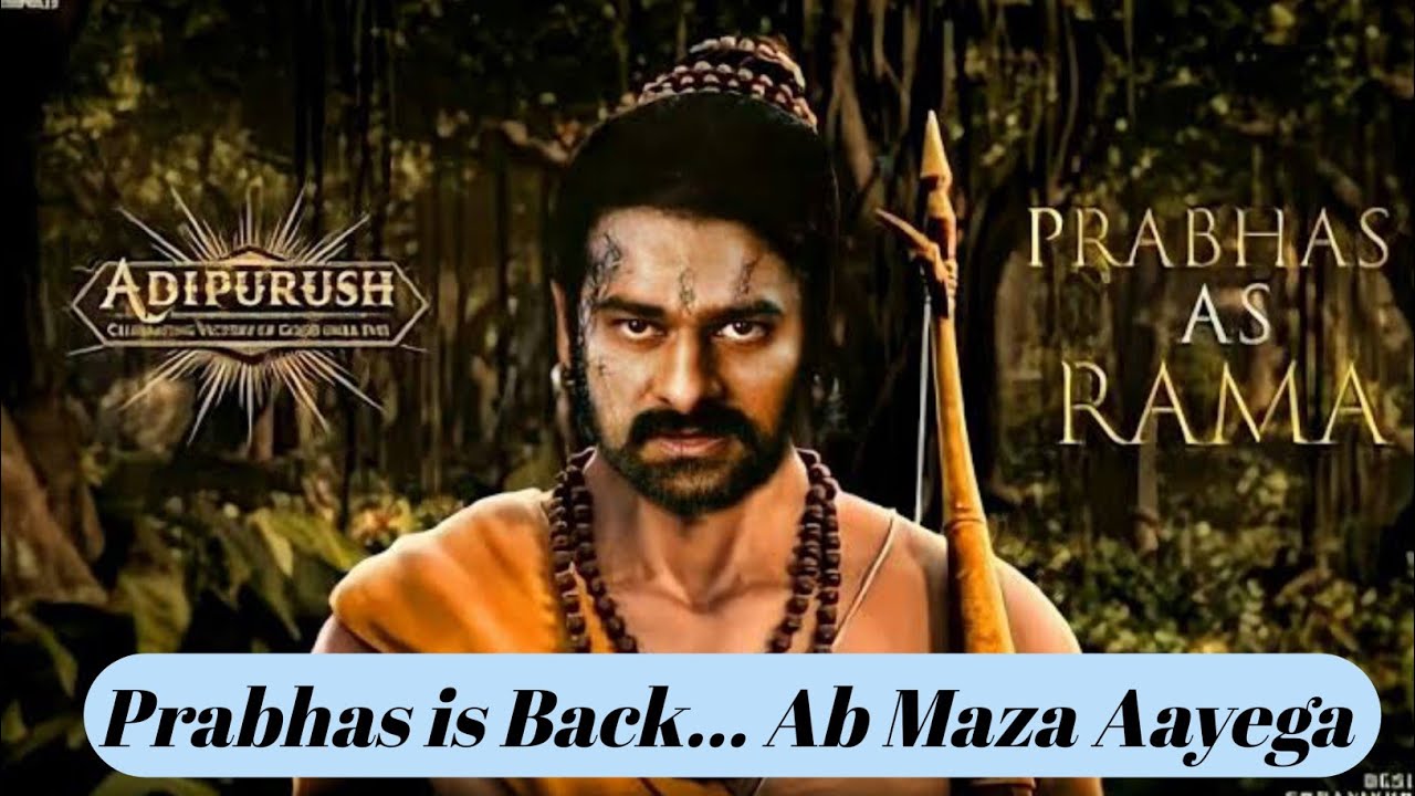 Adipurush | Prabhas Is Back | India Ke Sabse Mahengi Movie | JD verse ...