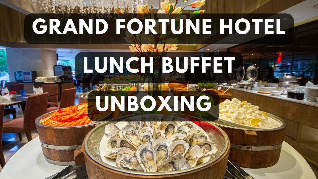 Grand Fortune Hotel Bangkok Lunch Buffet/Buffet in Bangkok/🇹🇭 - YouTube