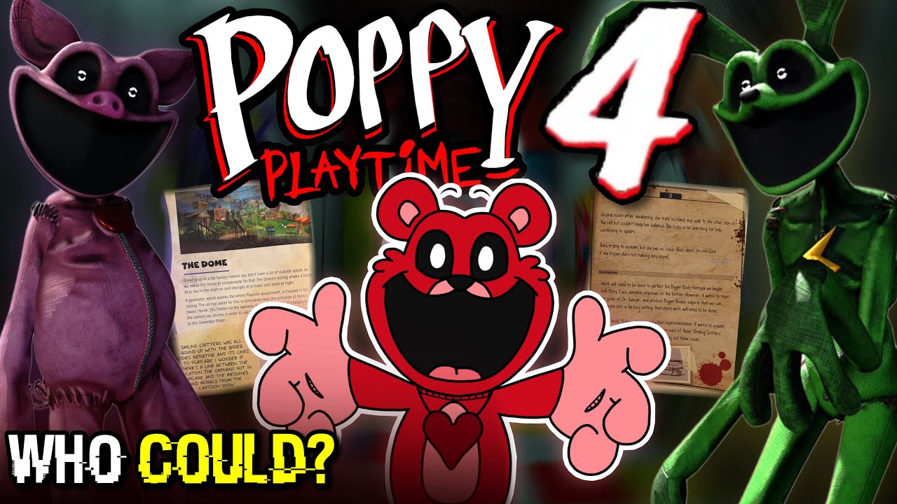 Which Smiling Critter Could Return in Chapter 4? - [Poppy Playtime ...