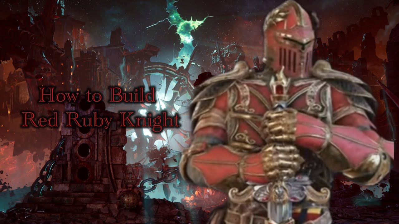 How to build Red Ruby Knight in For Honor ( Read Description) - YouTube