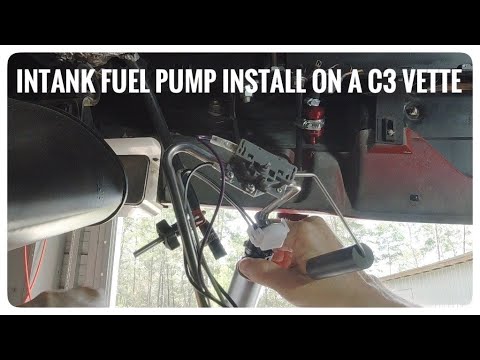 Installing a Holley in-tank electric fuel pump in my C3 Corvette - YouTube