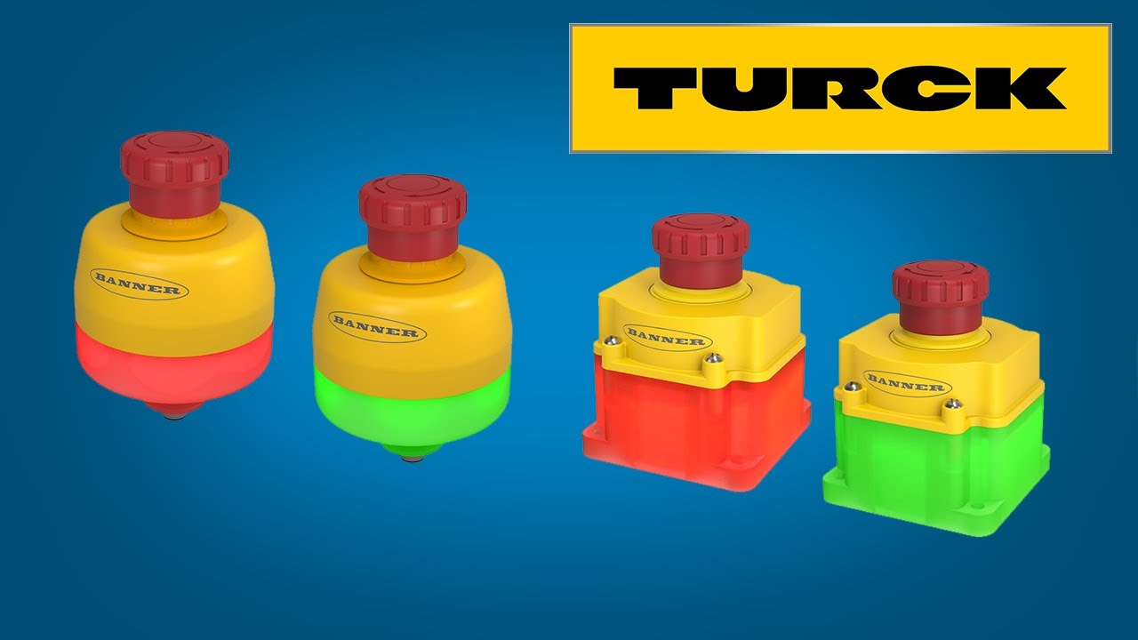 Turck - Banner E-Stop EZ Light - YouTube
