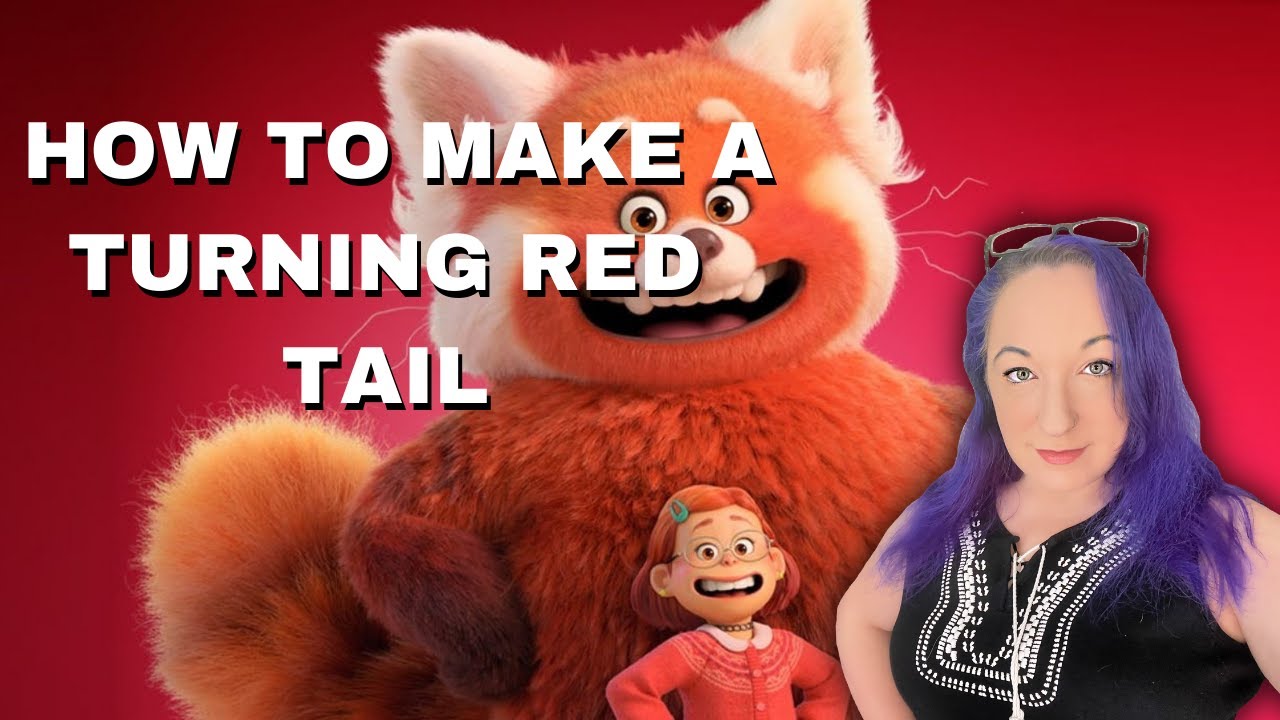 How to Make a Tail from Turning Red | Furry Tail Made Easy! - YouTube