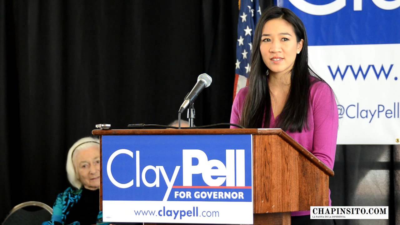 Clay Pell Gubernatorial Announcement: Michelle Kwan - YouTube