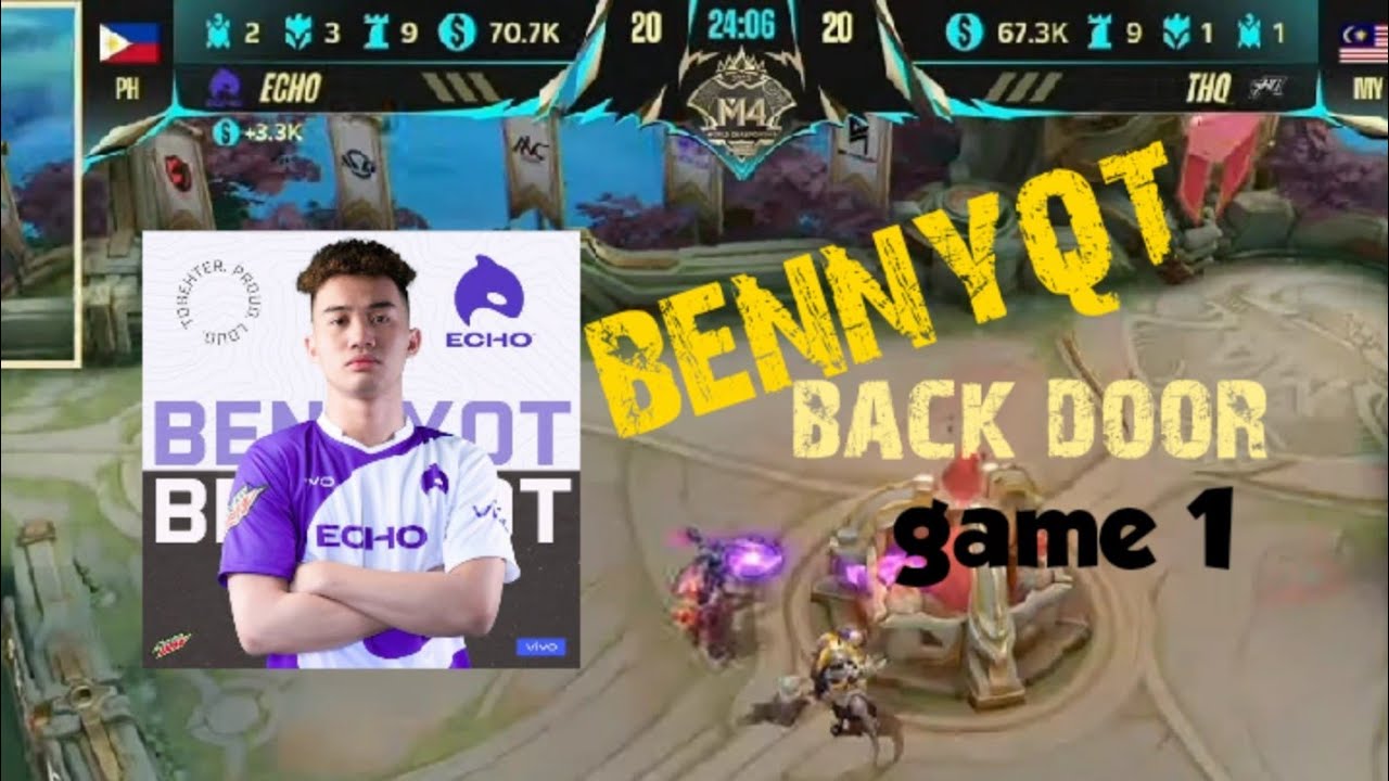 M4 playoffs game 1 echo vs thq bennyqt backdoor play... - YouTube